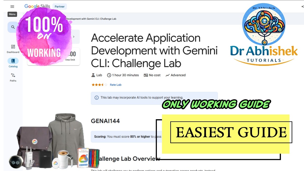 Accelerate Application Development with Gemini CLI: Challenge Lab #GENAI144 #qwiklabs