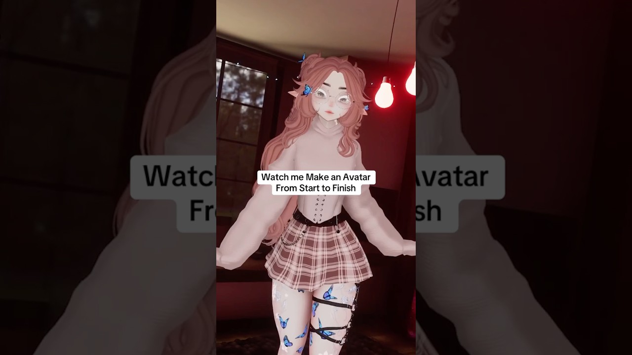 Watch me make a VRChat avatar from start to finish on my channel! #vrchat #vrchatavatar