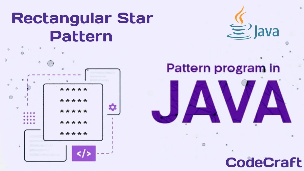 Rectangular Star Pattern | Pattern Programing (Logic) | Java Pattern Programing