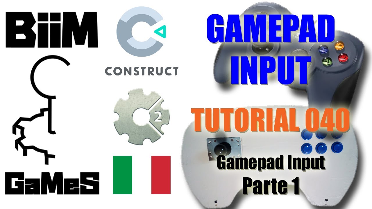 Construct 3 - Tutorial Italiano 040 - Gamepad Input - Parte 01