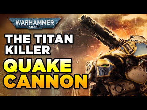 40K - QUAKE CANNON and its Shells made of Exterminatus | Warhammer 40,000 Loregear