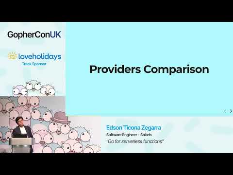 Go for serverless functions - Edson Ticona Zegarra