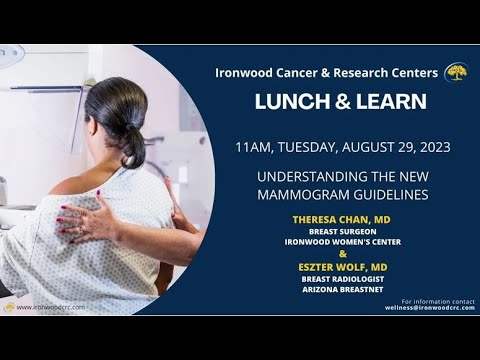 SCS Lunch & Learn: Understanding the New Mammography Guidelines with Dr. Chan and Arizona Breastnet