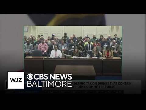 Maryland lawmakers consider tax on sugary drinks