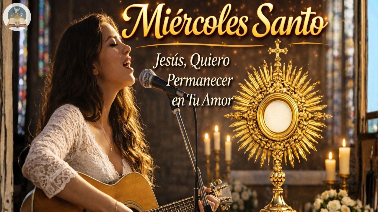 Semana Santa ✝️ Jesús, Quiero Permanecer en Tu Amor ✝️ Cantos Eucarísticos para Adorar al Santísimo