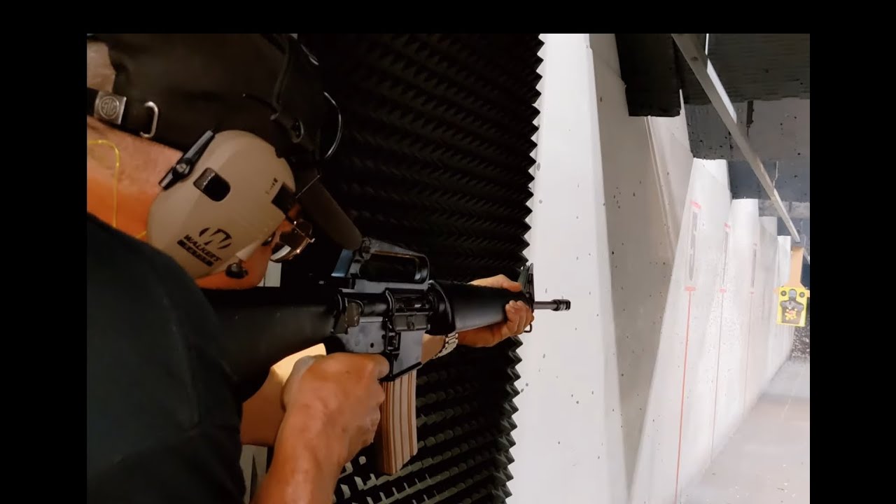 Rare Breed Trigger mag dumps, Colt M16A1 steel ammo. April 11, 2021 #rarebreedtriggers