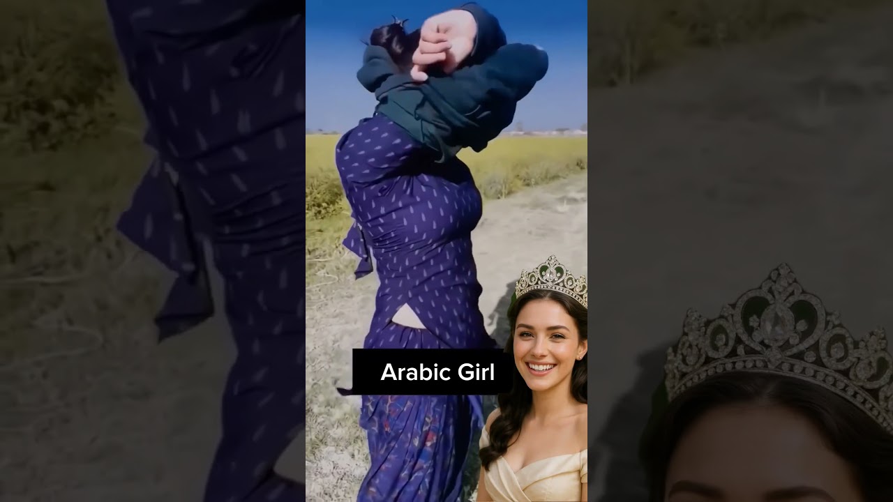 Arabic girl beautiful dress up #shorts #trendingshorts #ytshorts