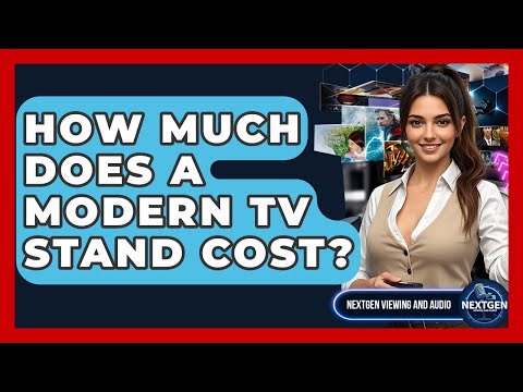 How Much Does A Modern TV Stand Cost? - NextGen Viewing and Audio