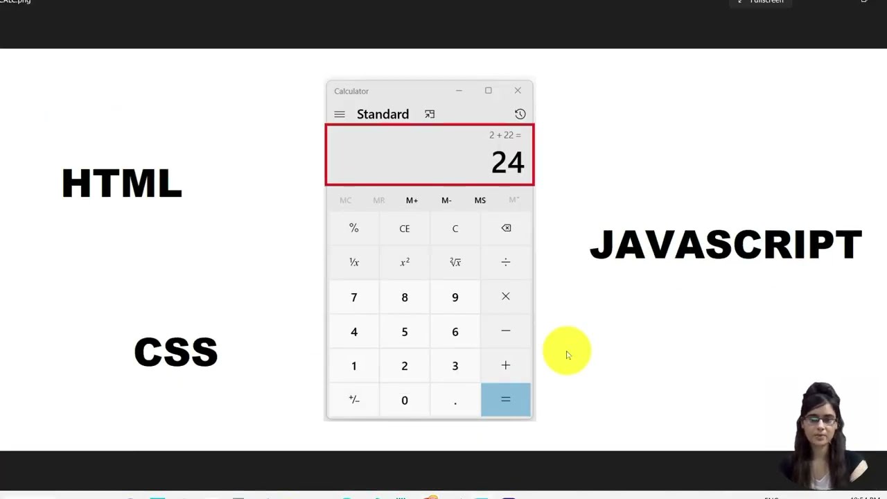Easy JavaScript Calculator Step-By-Step ~xRay Pixy
