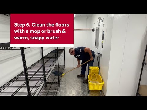 How to Clean a Thermo-Kool Walk-In Cooler or Freezer