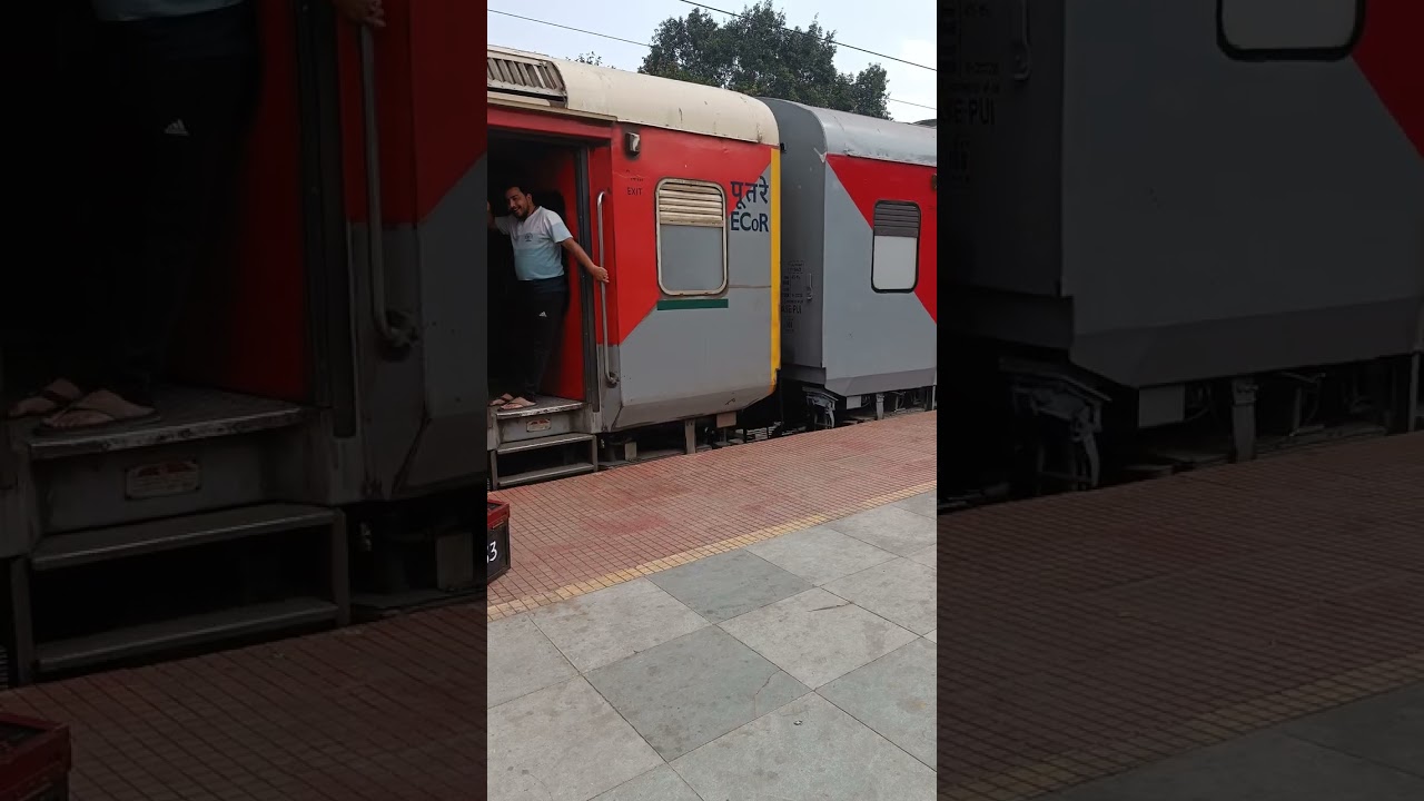 || 20813 | PURI- JODHPUR SF EXPRESS | arrival at nagpur #railway #viralvideo #indianrailways #train 
