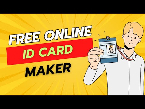 How to Make a free id cards online 2024 - Super Easy 🔥🔥🔥