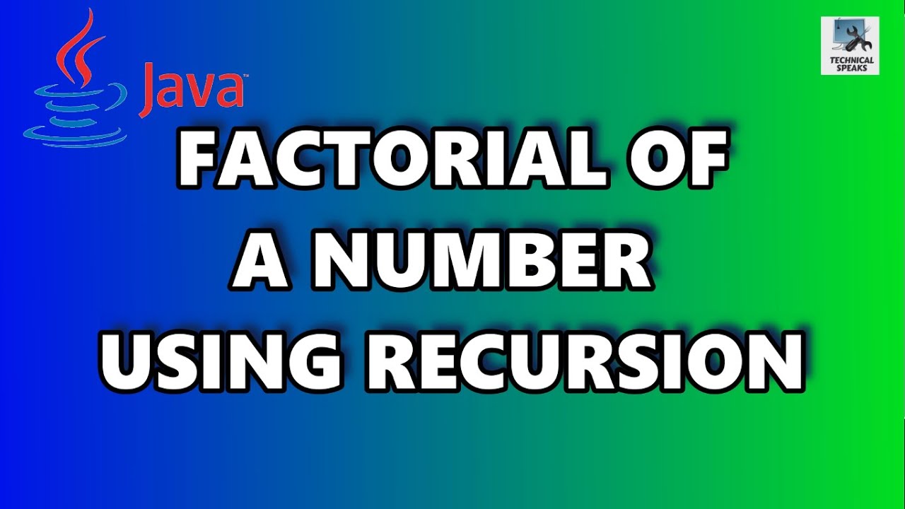 Recursion In Java | Factorial Program In Java Using Recursion | Java Recursion Example #3