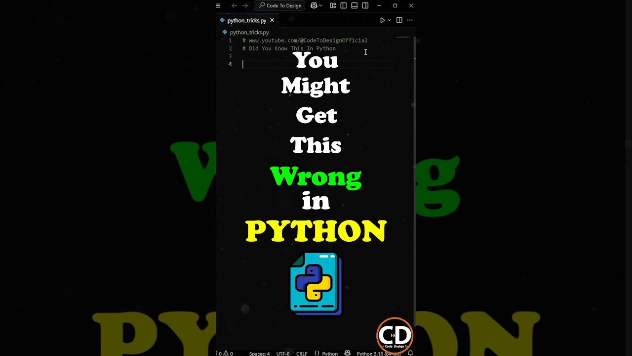 Why Python Is Not Pythoning???? #python #programming #coding