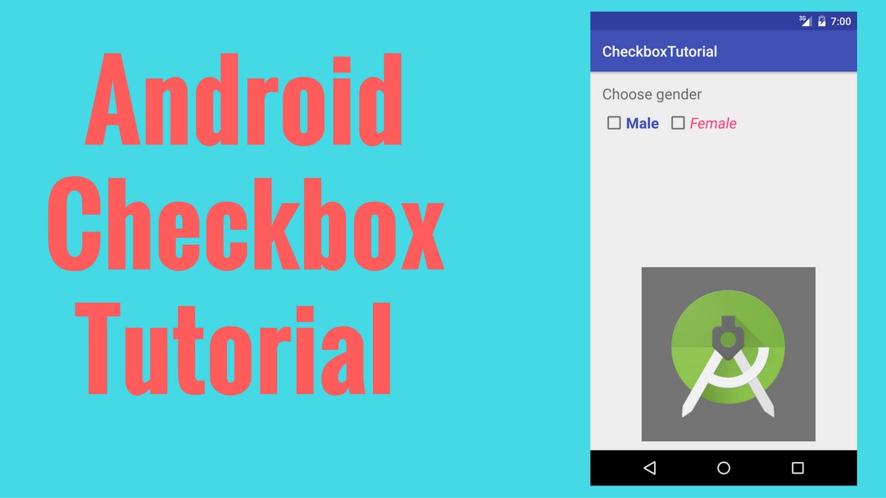 Android Checkbox Tutorial