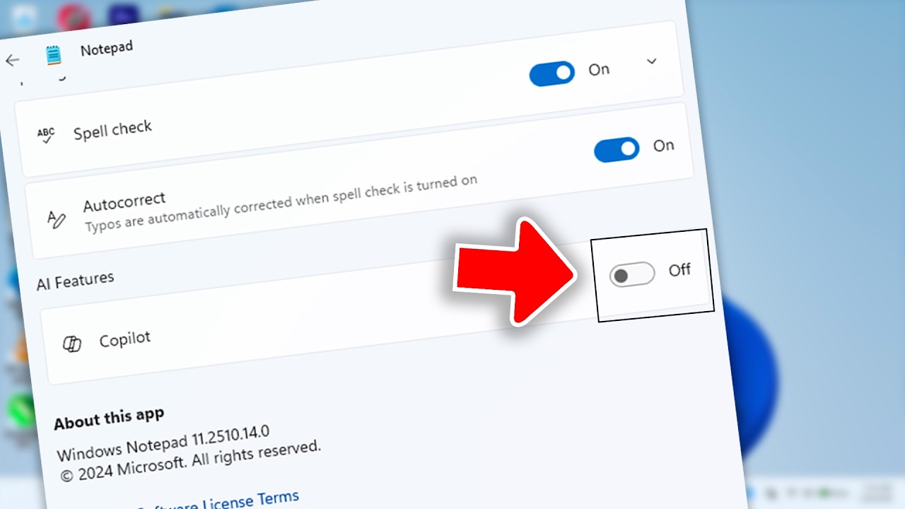 How to Disable Copilot in Notepad | Windows 11