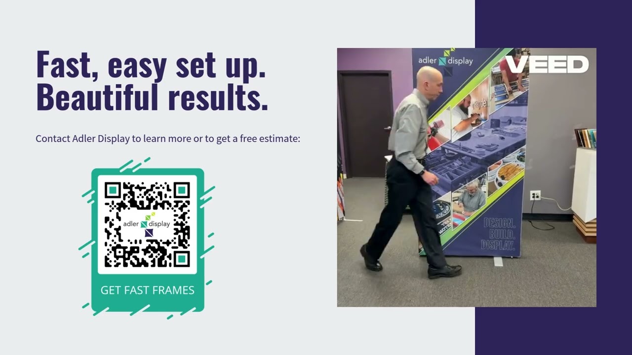 Adler Display Introduces Fast Frames Modular Banner Displays