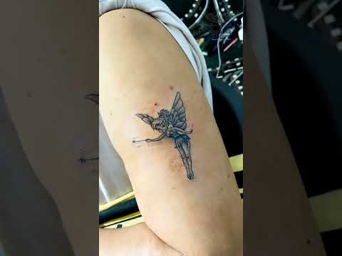 Angel Tattoo | Girls Forearm Tattoo |Best Tattoos for Women |Tinkerbell Tattoo|Trending Tattoos 2023