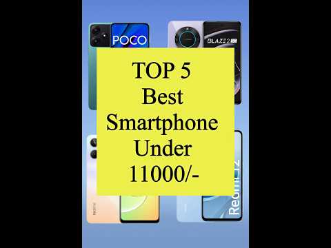 TOP 5 Best Smartphone Under 11000/- #shorts #viral #smart