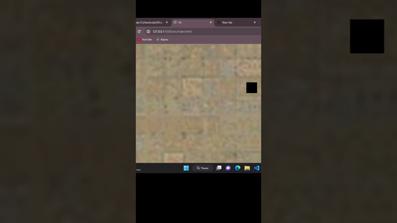 My game engine on js first preview link to github in the description #coding #js #gamedev