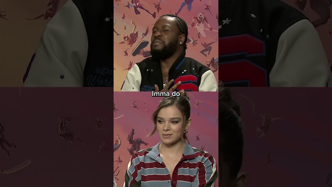 “imma do my own thing” 🕸️ Shameik Moore’s favourite line from #SpiderManAcrossTheSpiderverse