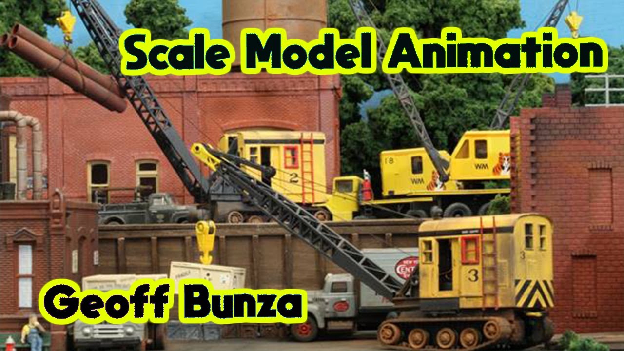 Model Railroad animation Ideas with Geoff Bunza