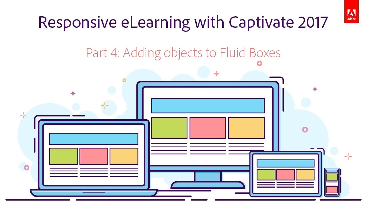 Responsive eLearning with Captivate 2017 – Part 4: Adding objects to Fluid Boxes
