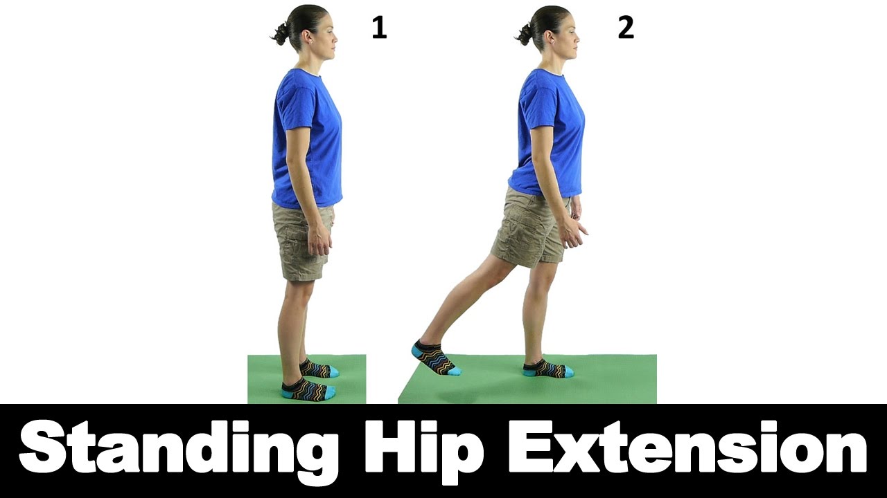 Standing Hip Extension - Ask Doctor Jo