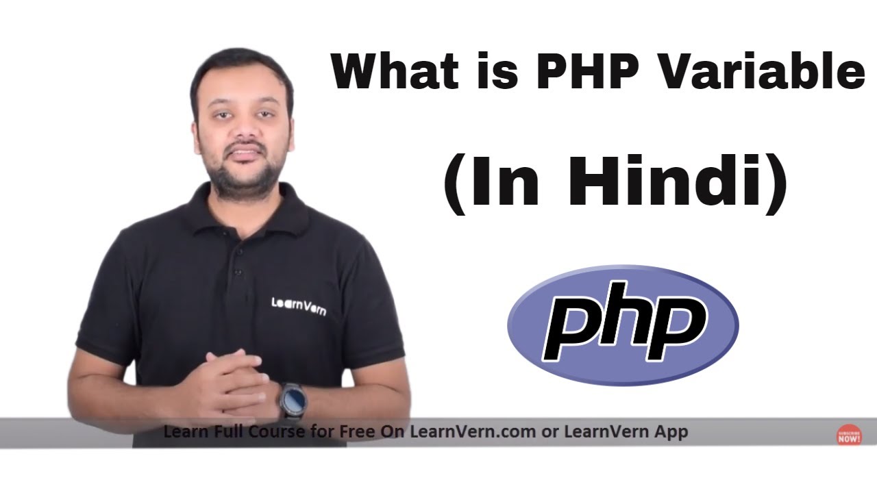 What is PHP Variable ? Full Details of PHP Variable | Tutorial in Hindi | LearnVern