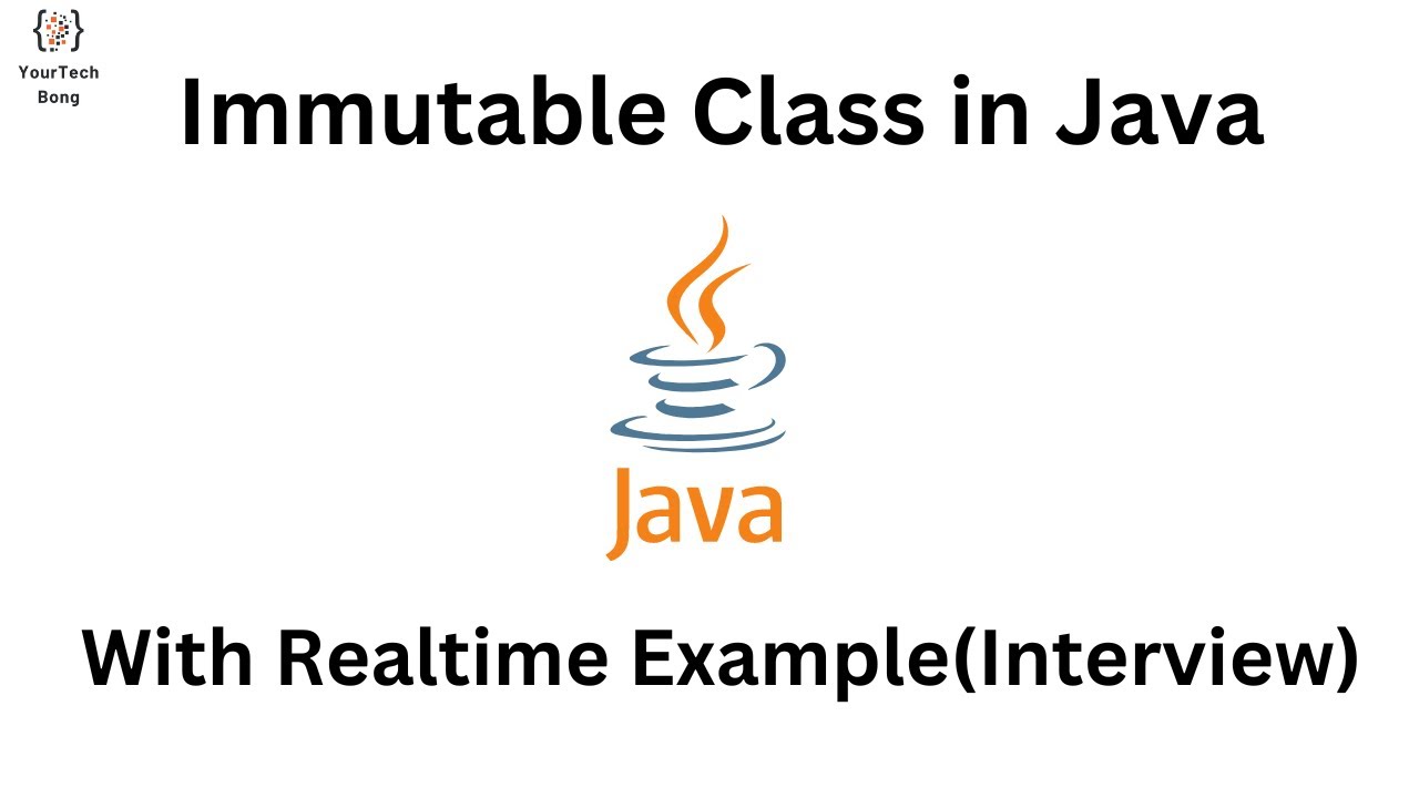 Immutable Class in Java Interview Questions | Immutable Class in Java