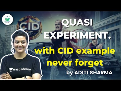Quasi Experiment with CID example never forget | by Aditi Sharma
