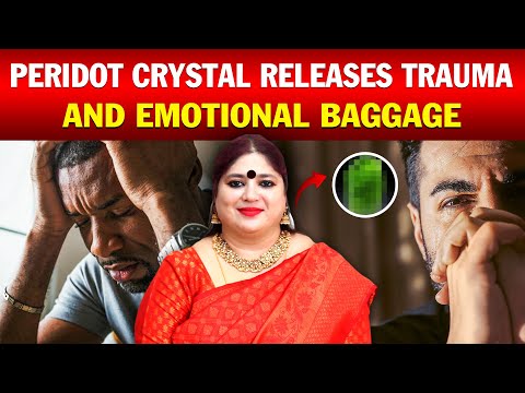 Peridot Crystal Releases Trauma and Emotional Baggage | Peridot Crystal | Omsritara #peridot