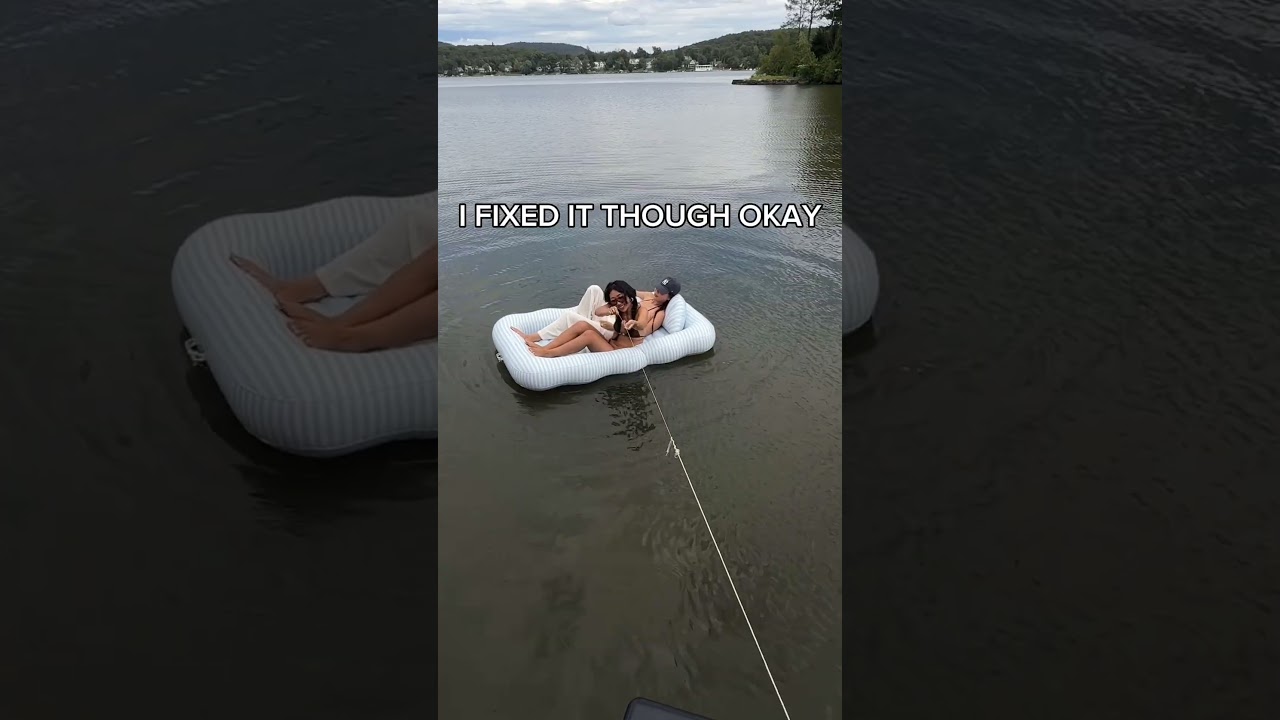 crocheting a docking line for our floatie (gone wrong) #crochet