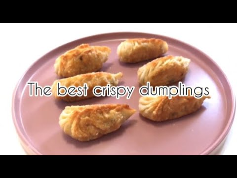 The best crispy dumplings/Korean dumplings(mandu)