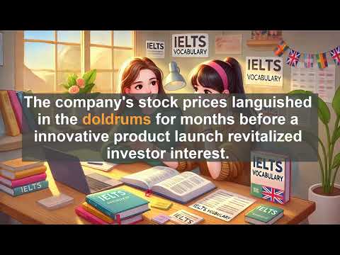IELTS 9.0 Vocabulary Lesson: Doldrums - Meaning, Common errors, Synonyms and Antonyms