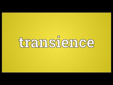 Transience Meaning