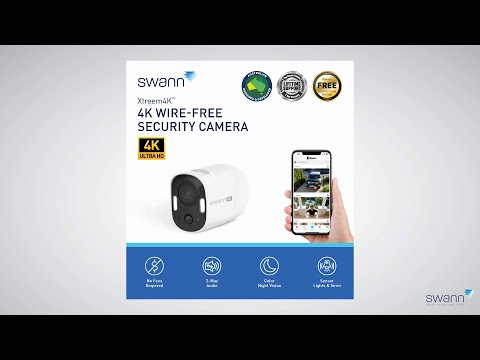Swann Xtreem4K Wire-Free Security Camera - Unboxing