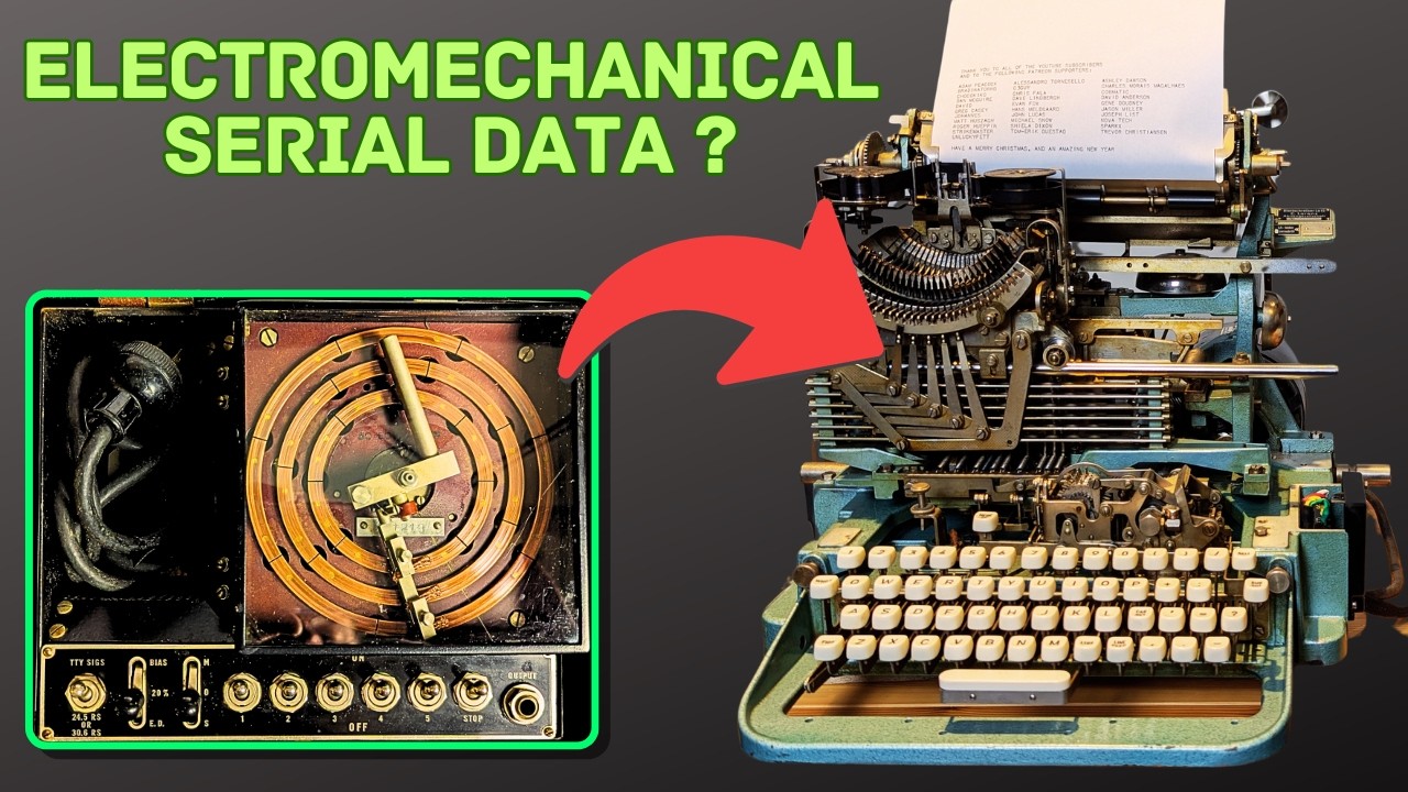 Serial data using only Motors & Metal?