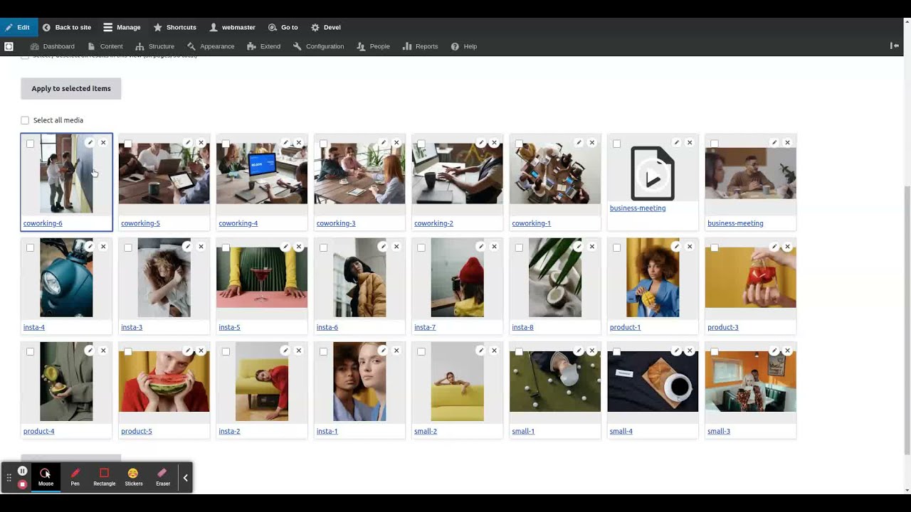 Varbase Media - Media Bulk Upload - Varbase 9.0.0 extra