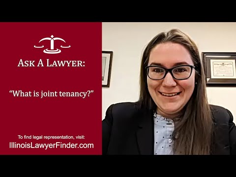 What is joint tenancy?