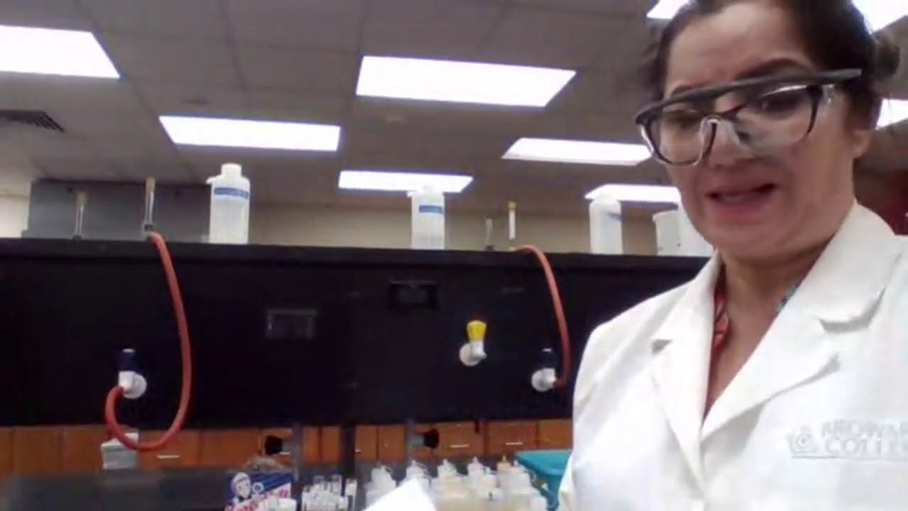 CHM1045L Experiment 7 Single and Double Displacement Dr. B. Memari