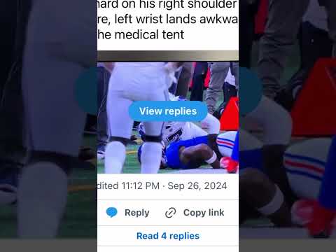 MALIK NABERS SUFFERS CONCUSSION AFTER BRUTAL HIT❌❌❌