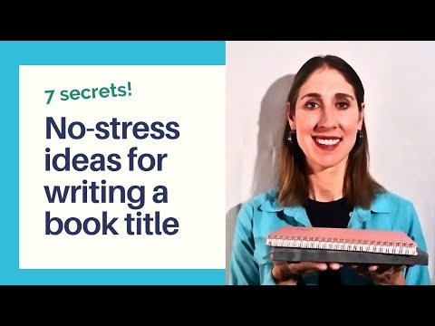 How to write a book title: Types of headlines and great story titles