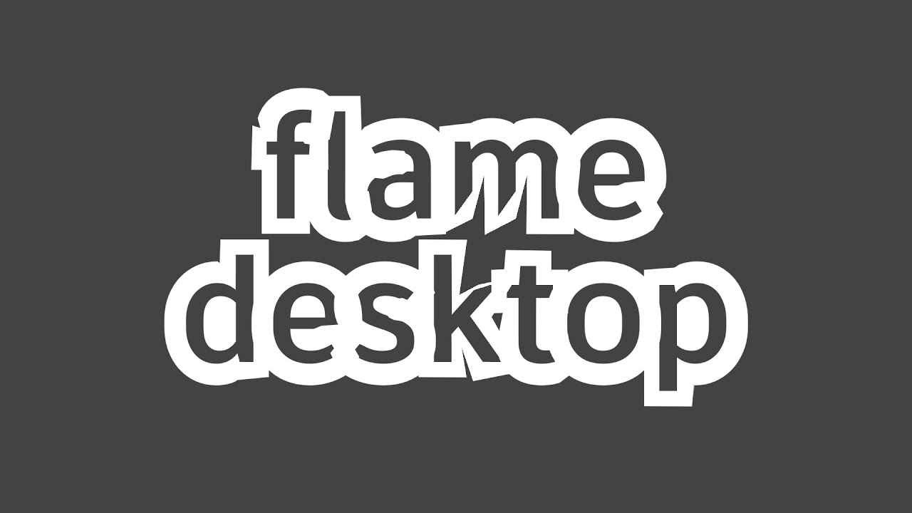Autodesk Flame Quick Tip - The Flame Desktop