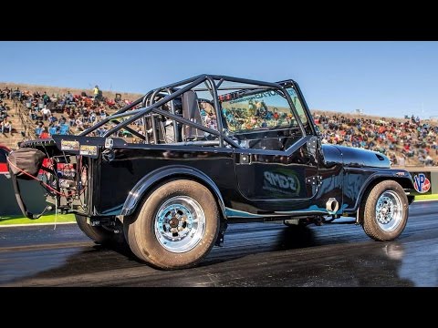 Drag Racing Jeep Aims for 1/4-Mile Record with Ford Small Block and ...