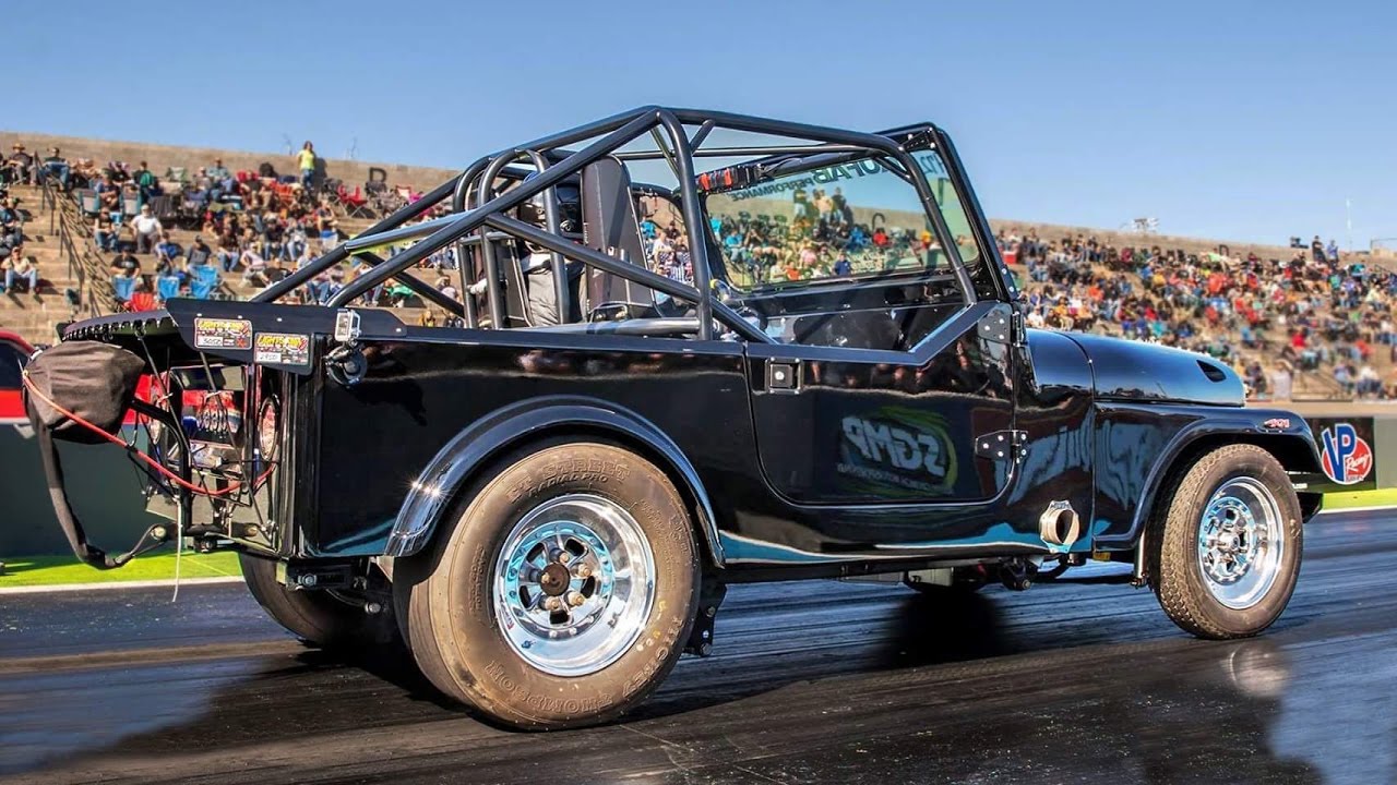 Drag Racing Jeep Aims for 1/4-Mile Record with Ford Small Block and ...
