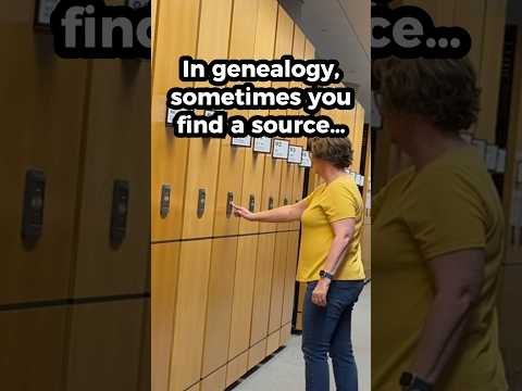 In genealogy, there’s nothing quite like it