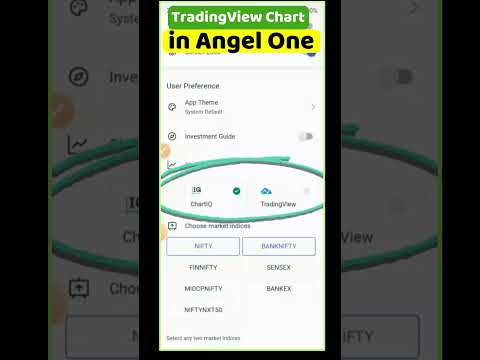 How to use TradingView Chart in Angel One Mobile App !! #angelone