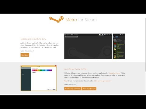 Steam Community :: Video :: Favorite Steam Skin - Metro For Steam