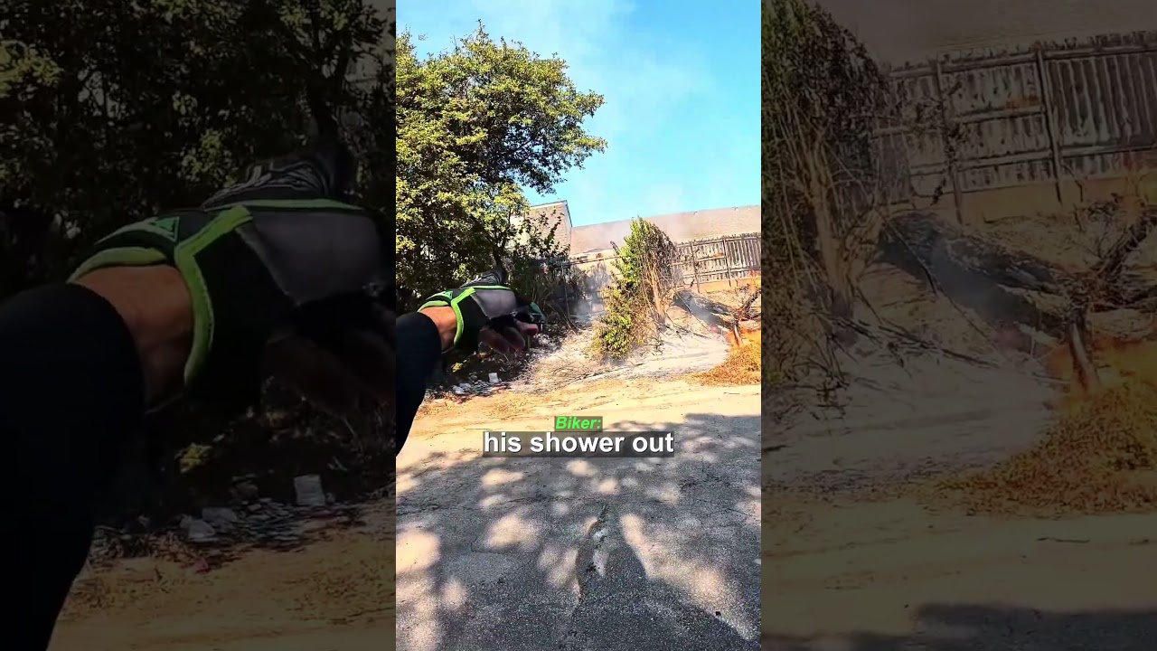 Massive Fire Caught Live